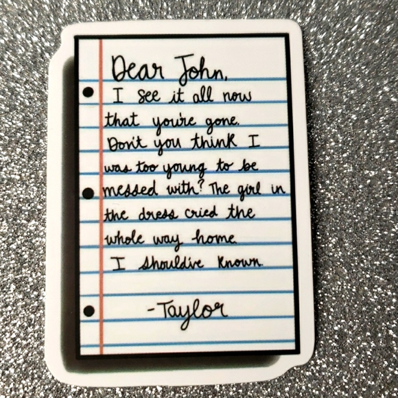 Taylor Swift | Design | Music Taylor Swift Waterproof Sticker Speak Now ...